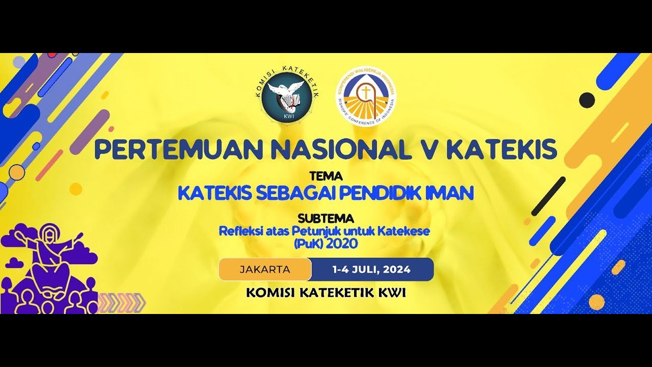Acara Pembukaan Pertemuan Nasional (PERNAS) V Katekis | Senin, 1 Juli ...