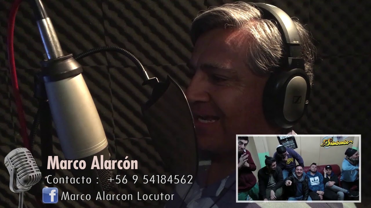 Marco Alarcon Locutor - Voz en off para Spot Banda La Shimbombo - YouTube