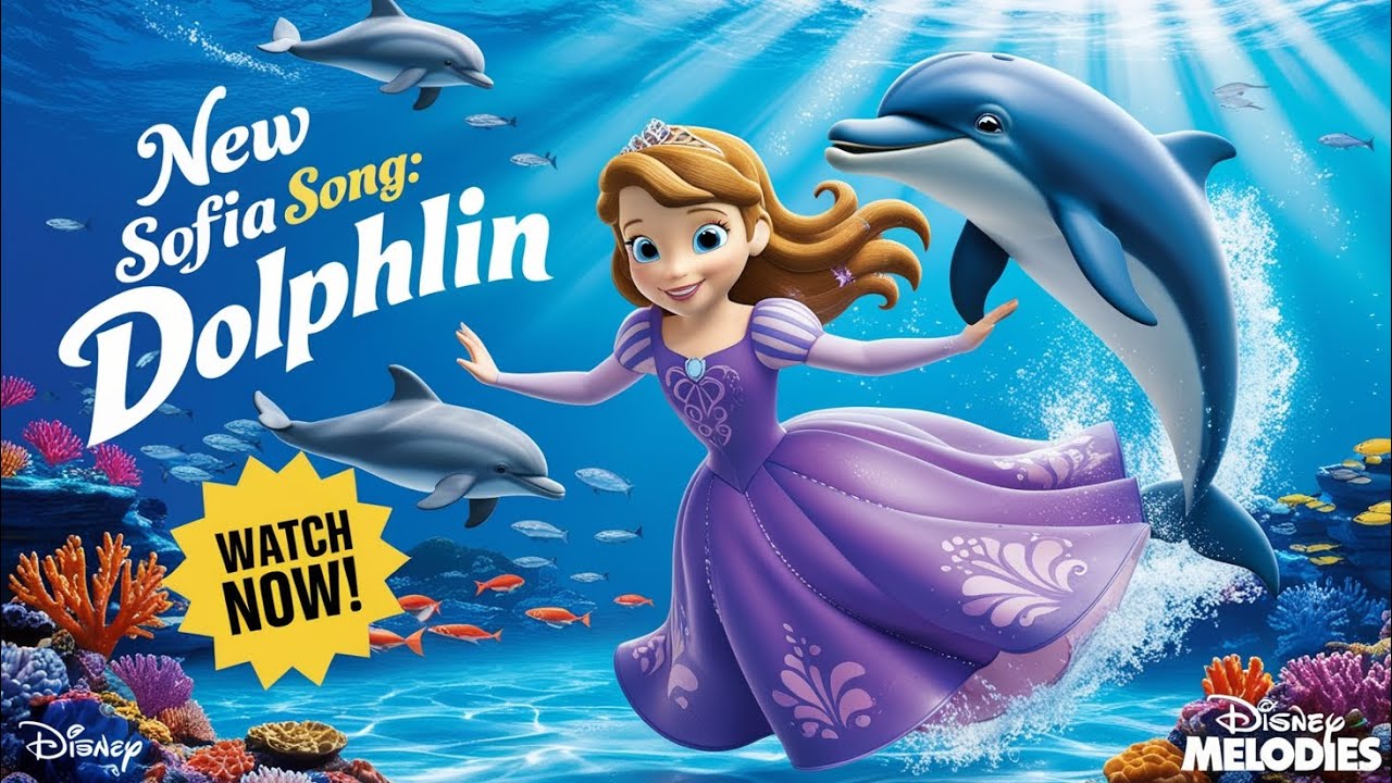 "New Sofia the First Song | Magical Dolphin Adventure in the Ocean 🌊🐬 ...