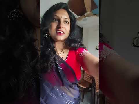 Black colour saree 💕 vlog 