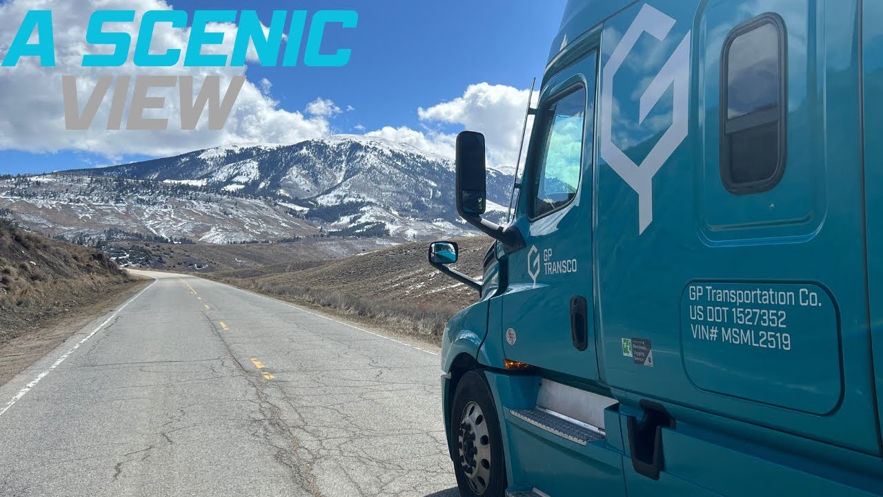 Best Trucking Vlog Ever Made in 4K | Scenic Trucking Vlog | A Trucker ...
