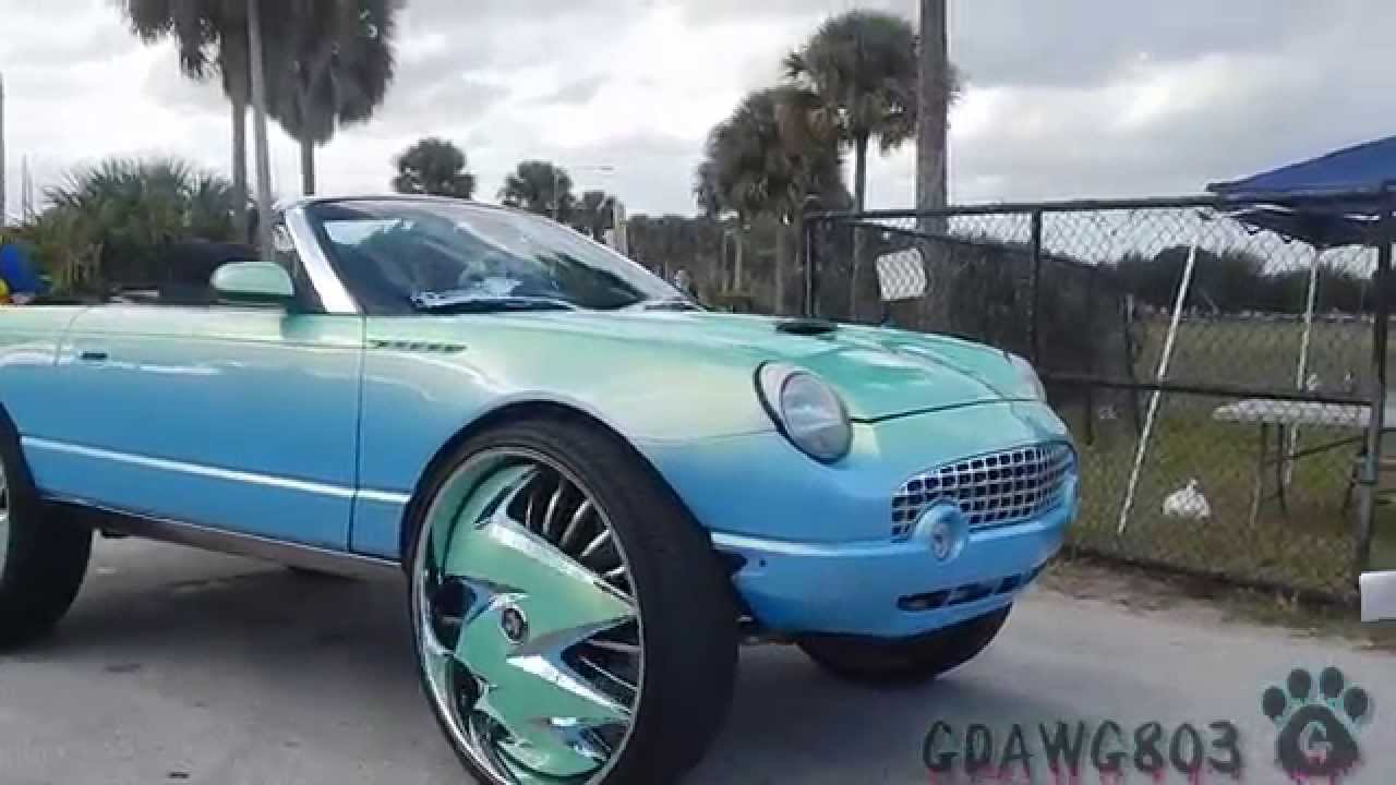 Outrageous Thunderbird on 32" Dub Floaters - Florida Classic 2014 DVD ...