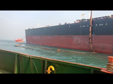 Look at the Merchant Navy ship, how beautiful it looks from so close.# ...