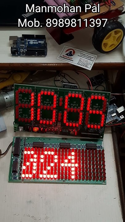 Led Matrix Message Display By Manmohan Pal Arduino Nodemcu Arduinoproject Robotics Youtube