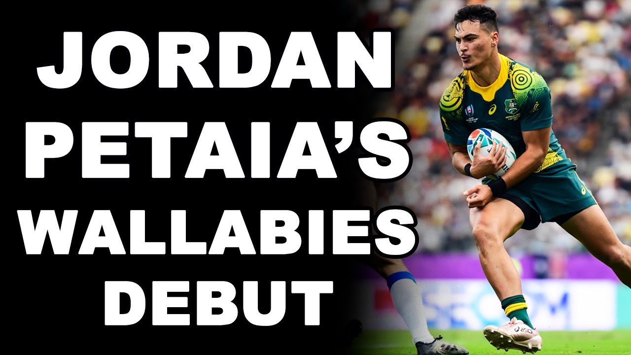 Jordan Petaia's Wallabies Debut - YouTube