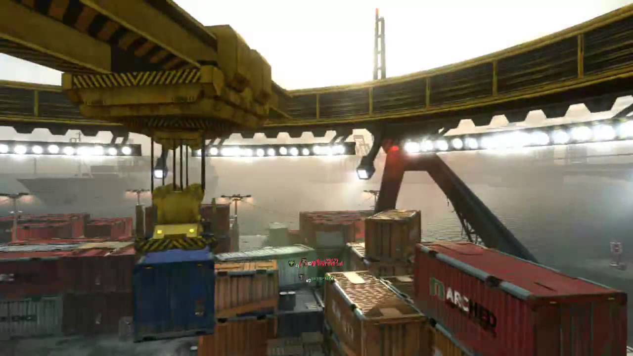 Black ops 2 / Across de map dans Cargo - YouTube