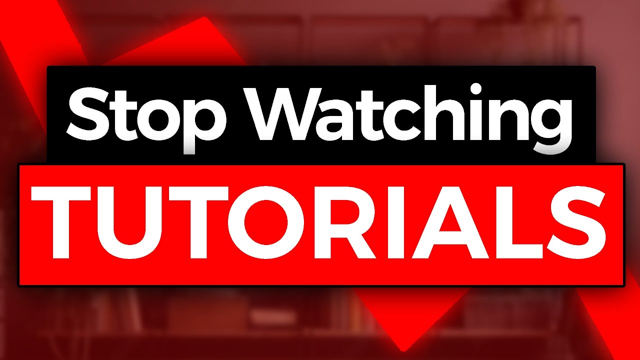 Stop Watching Tutorials When Learning Game Dev… - YouTube