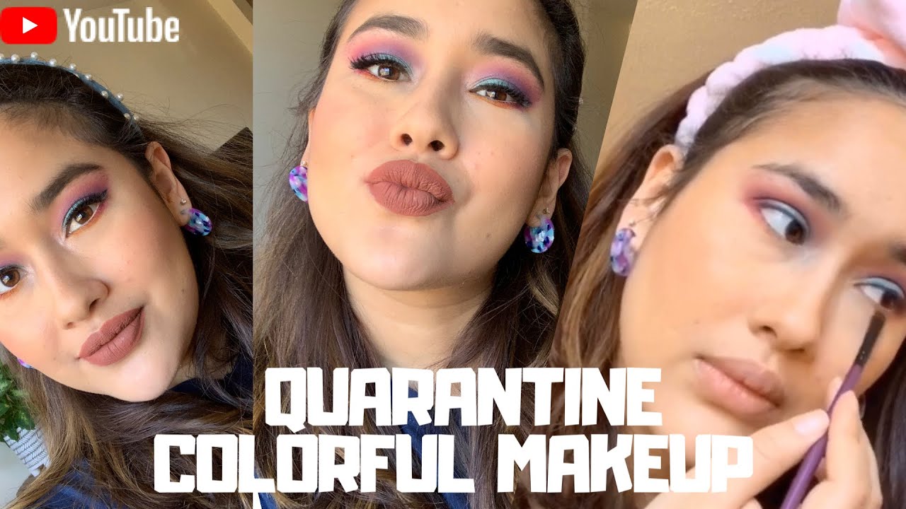 Colorful Makeup😍😍😍 - YouTube