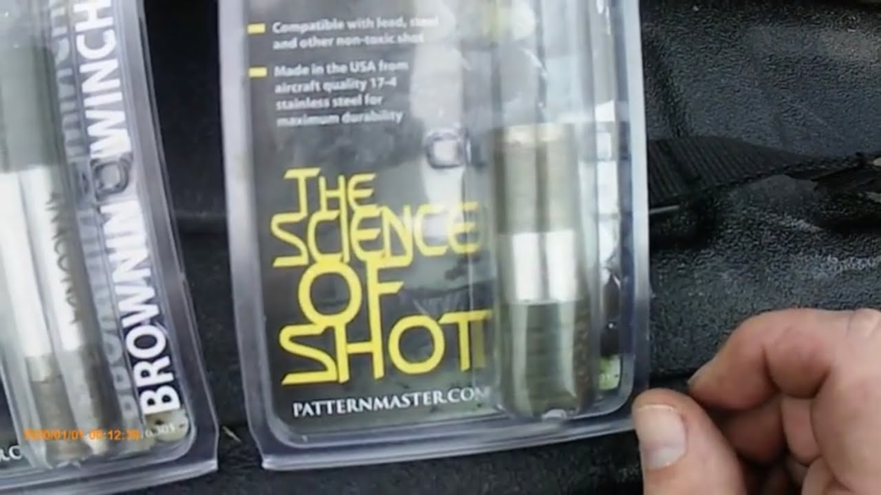 Patternmaster Anaconda shotgun choke tube review. - YouTube