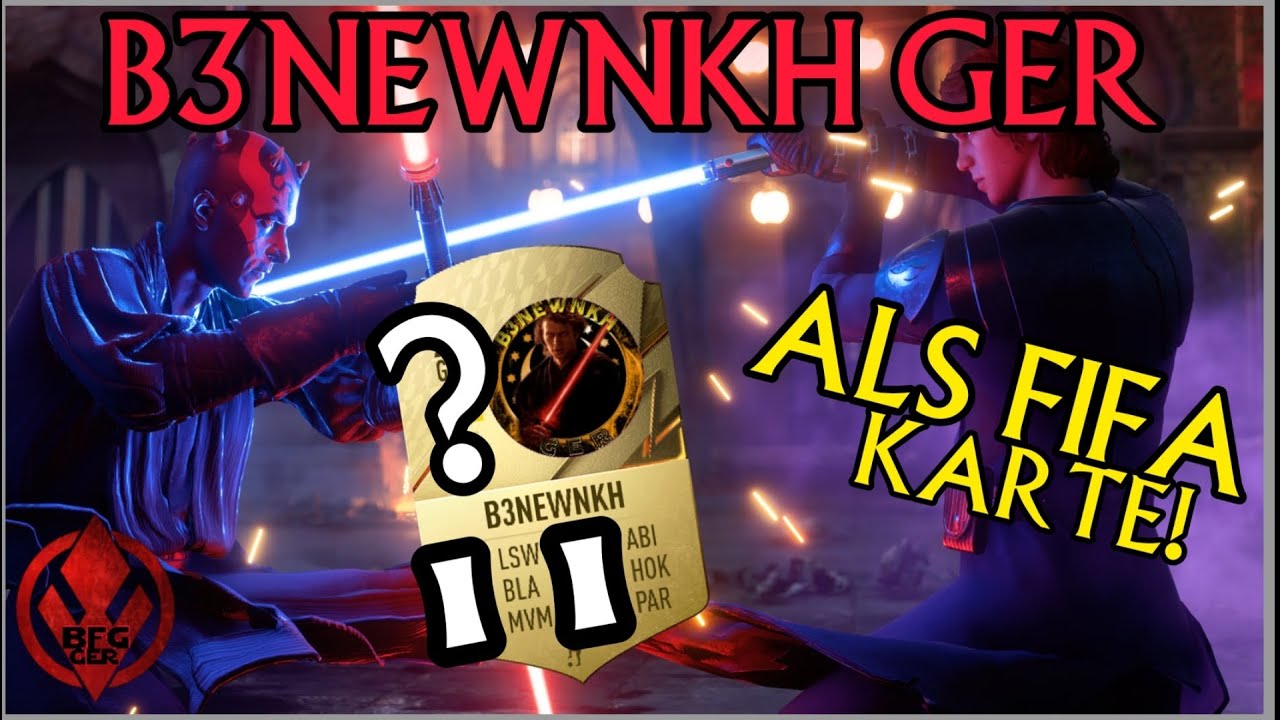Bene als FIFA Karte! - Battlefront Ultimate Team #02 - YouTube