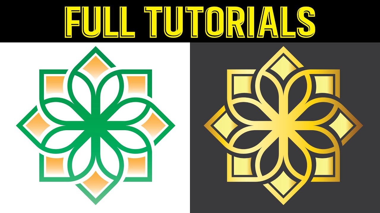 Perfect Symmetry Vector Design in Adobe Illustrator 🔥 - YouTube