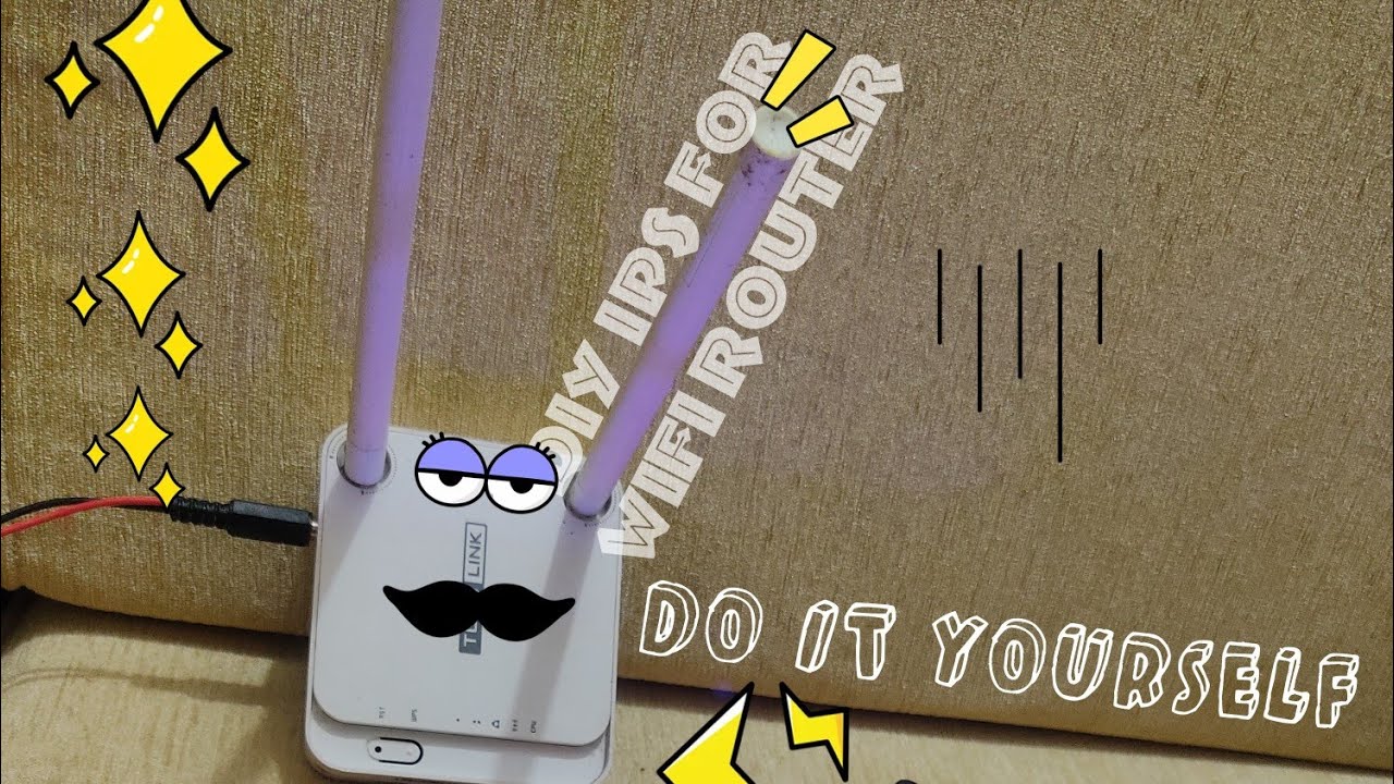 DIY mini IPS For WiFi Router and ONU | Powerbank for WiFi Router ...