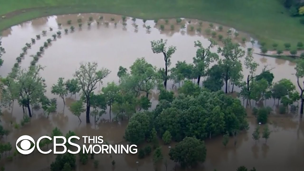Excessive rainfall and flash floods threaten central U.S. - YouTube
