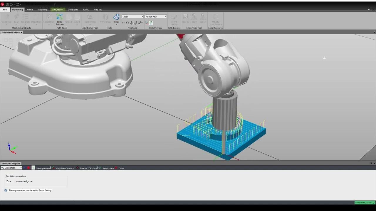 RobotStudio machining powerpac - YouTube
