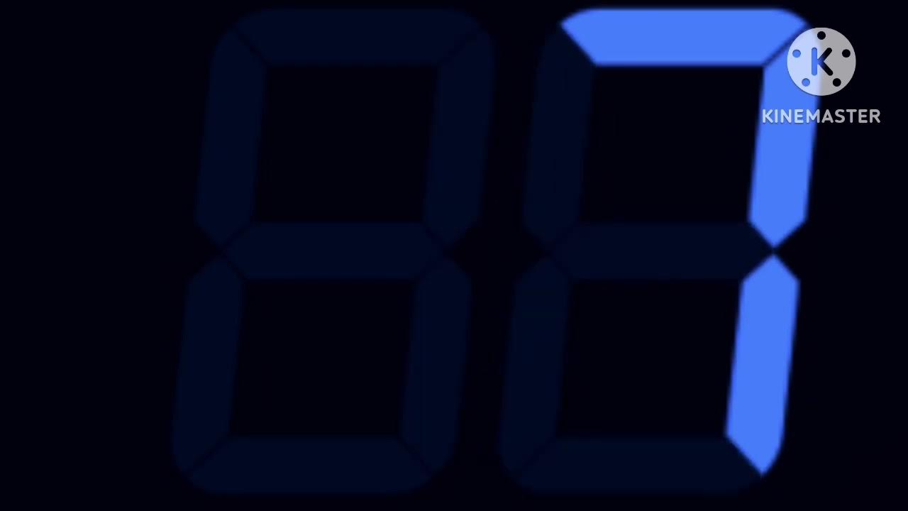 15 second timer + blue + beep every second + huge alarm at end - YouTube