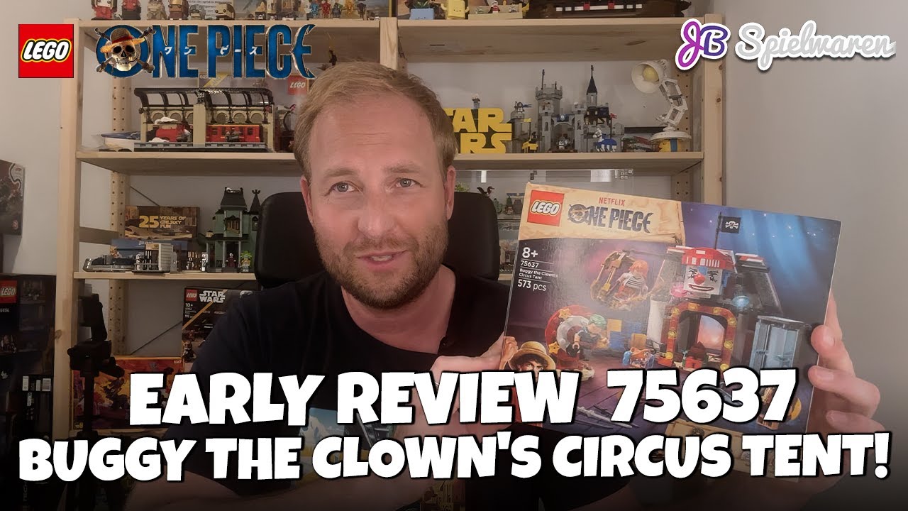 Early Review LEGO 75637 One Piece Buggy the Clown's Circus Tent! - YouTube