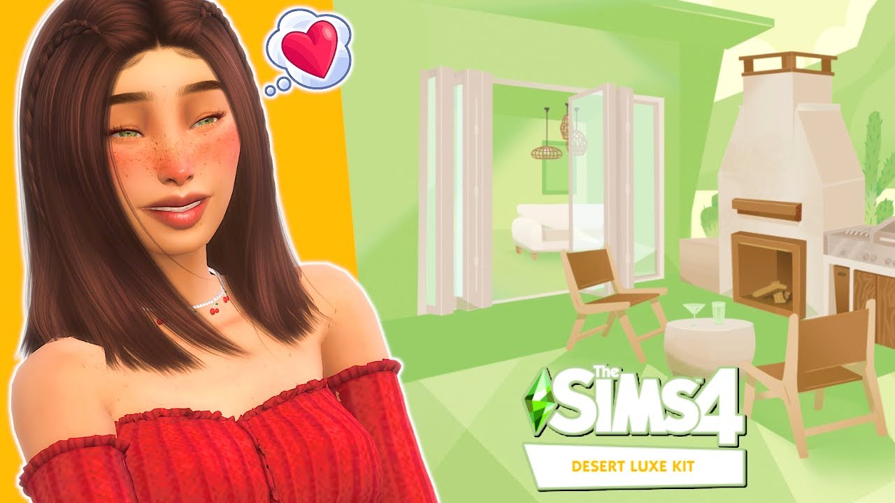BEST FREE KIT EVER!? 😍 SIMS 4 DESERT LUXE KIT - YouTube