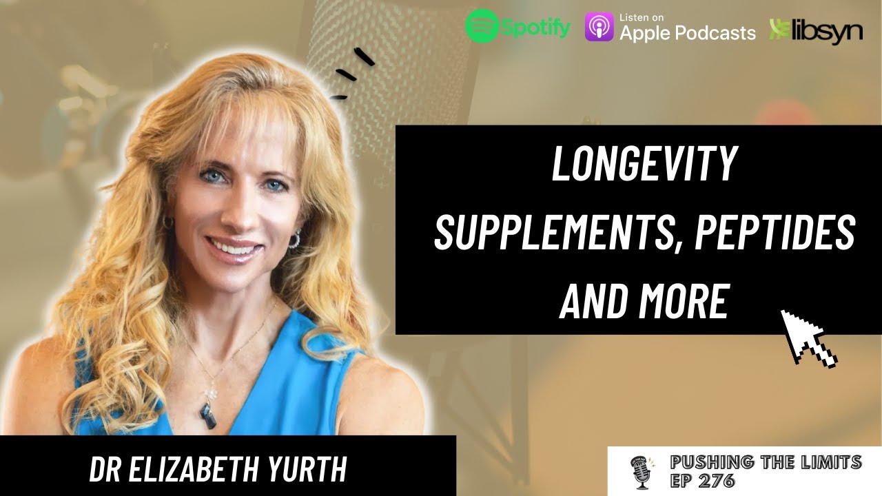 Longevity Supplements, peptides and more with Dr Elizabeth Yurth - YouTube