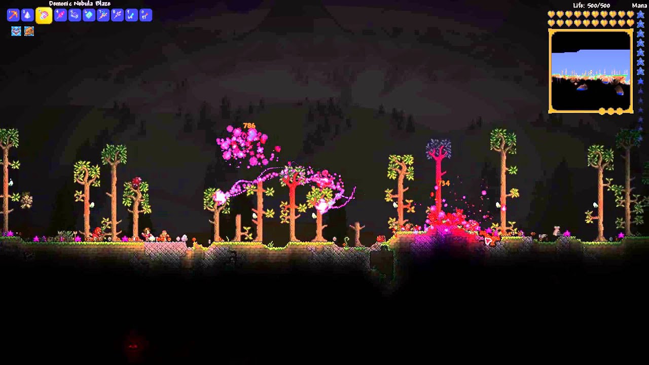 Terraria Blood Zombie - Money Trough - YouTube