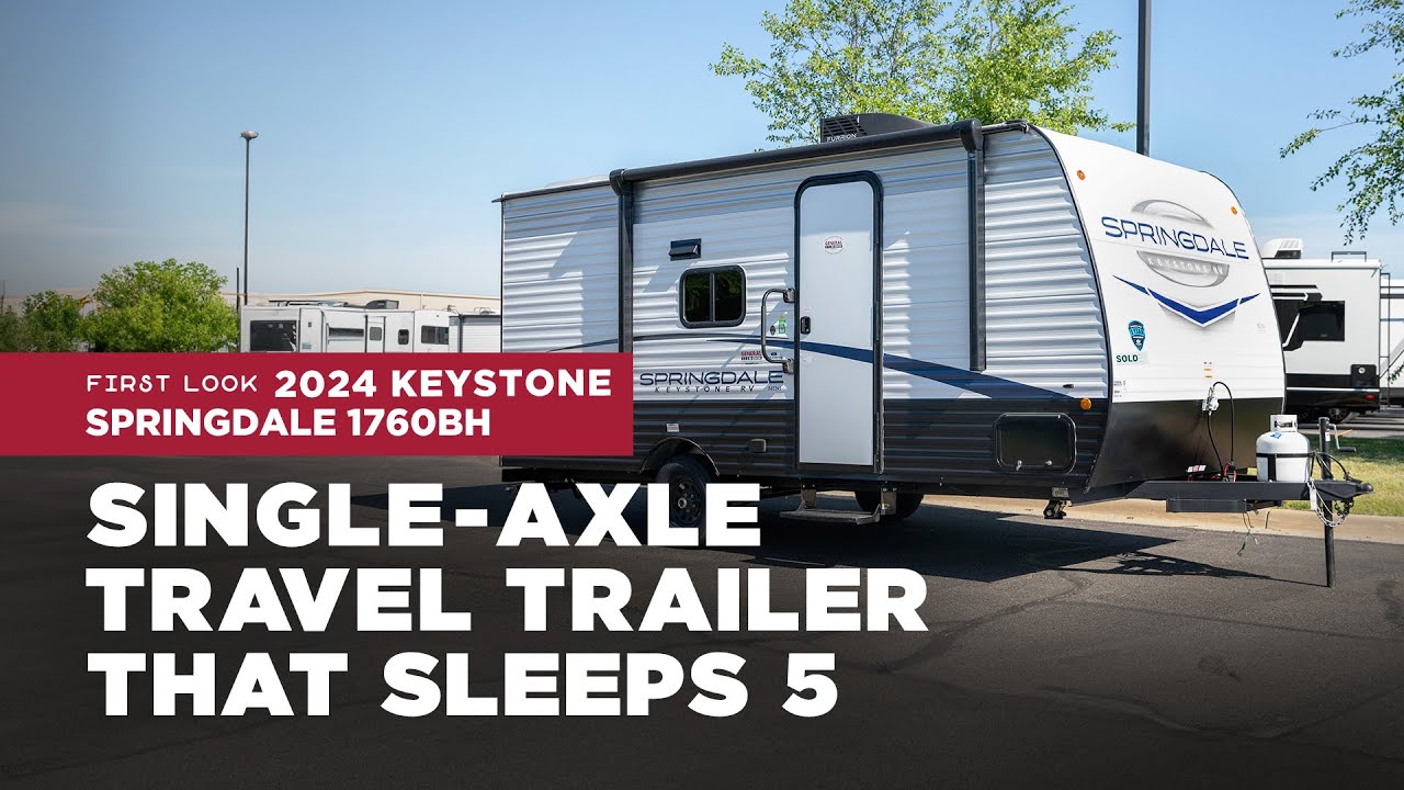 2024 Keystone Springdale 1760BH | RV Tour: Single - Axle Travel Trailer ...