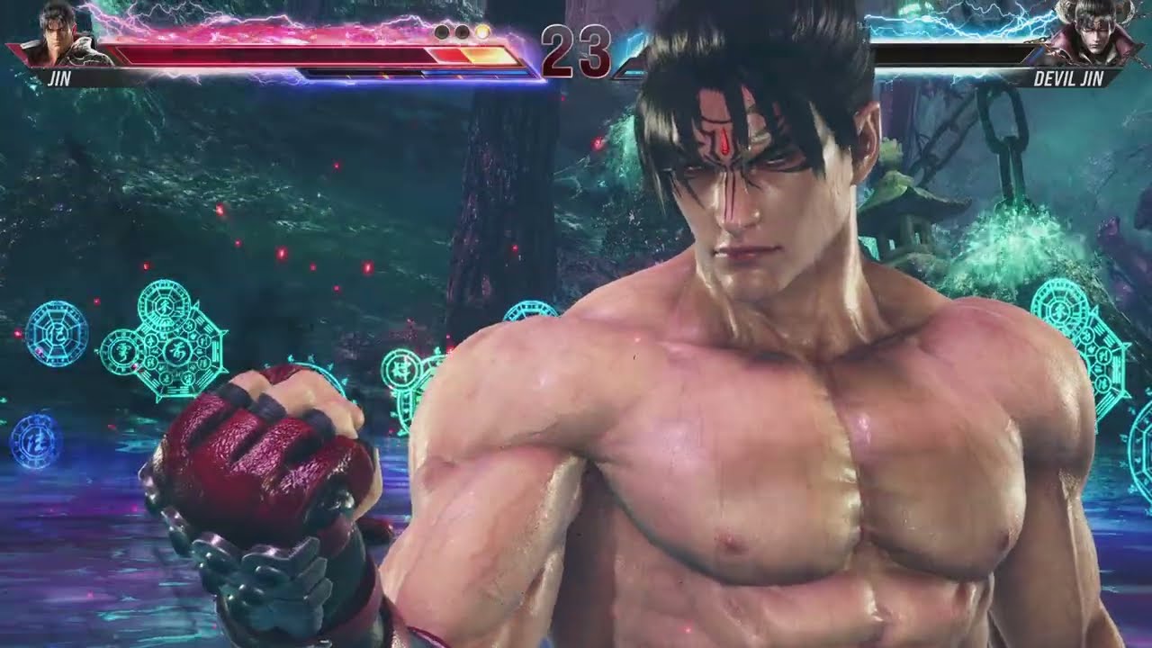 TEKKEN8 Jin Vs Devil Jin Special Intro ?? - YouTube