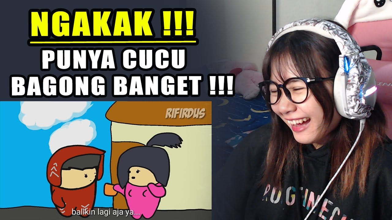 NGAKAK !!! GINI AMAT PUNYA CUCU BAGONG !!! | REACTION ANIMASI SUNDA ...