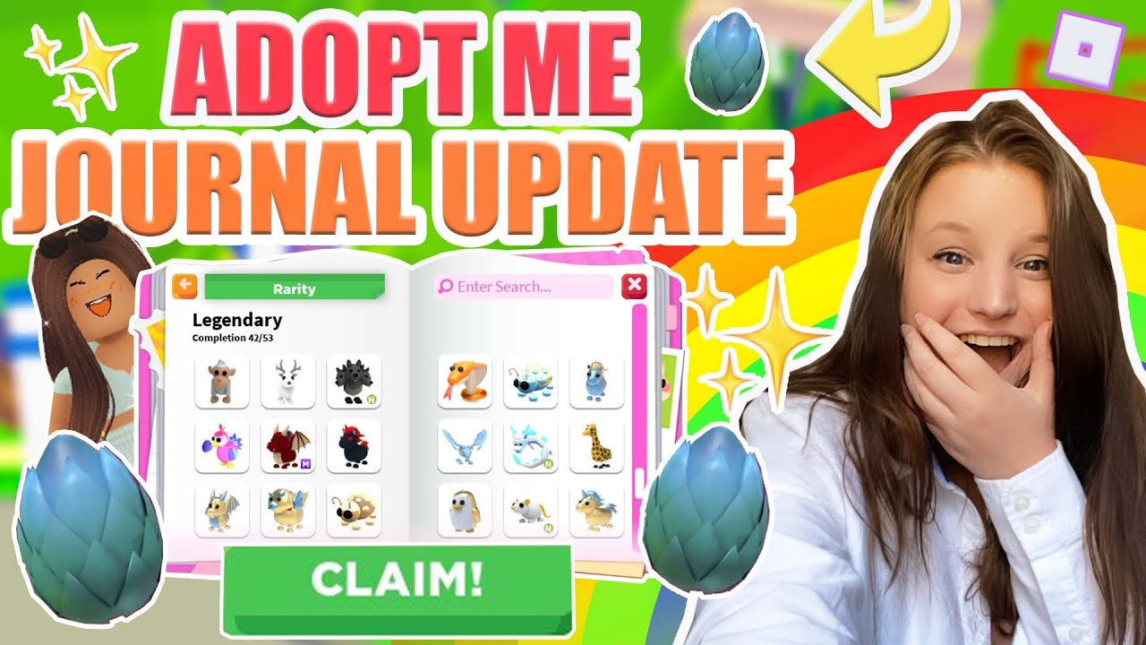 ADOPT ME JOURNAL UPDATE + *RICH* INVENTORY TOUR! - YouTube
