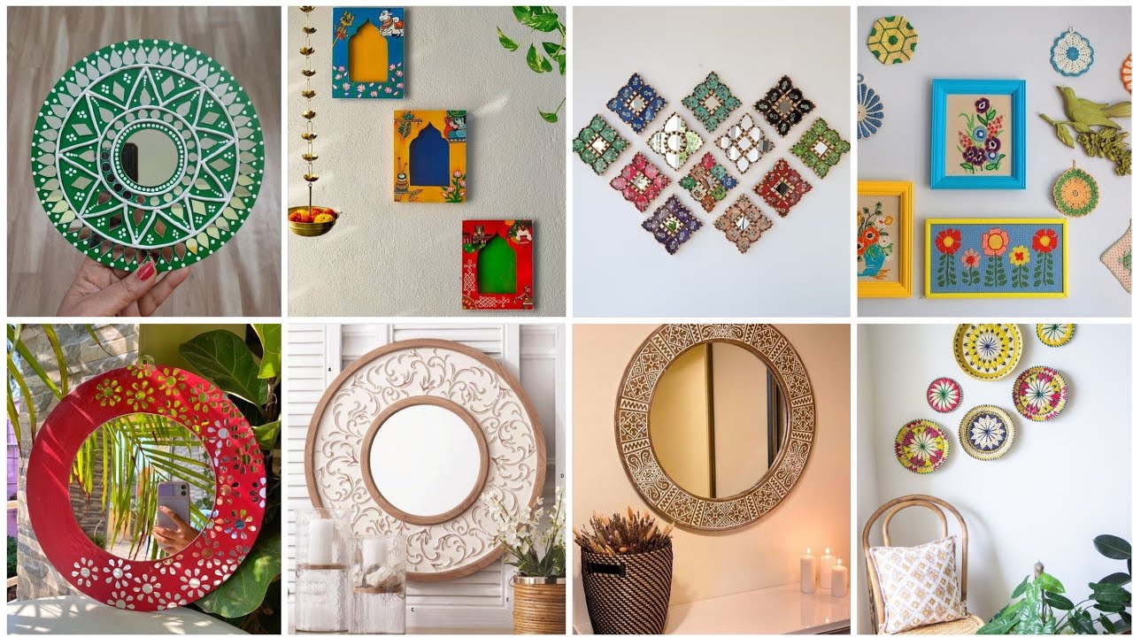 very impressive and pretty wall frame ideas//frame designing ideas ...