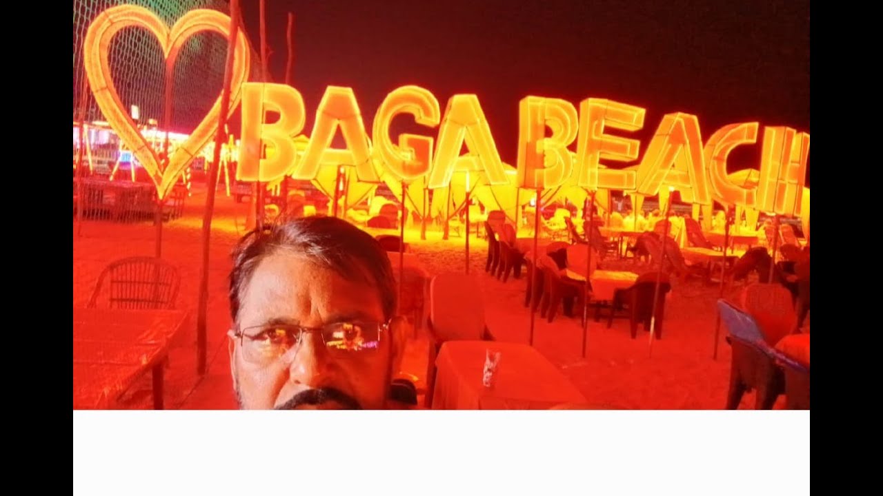 Baga Beach Goa Party at night | Goa Tourism Boom #bsbikevibes - YouTube