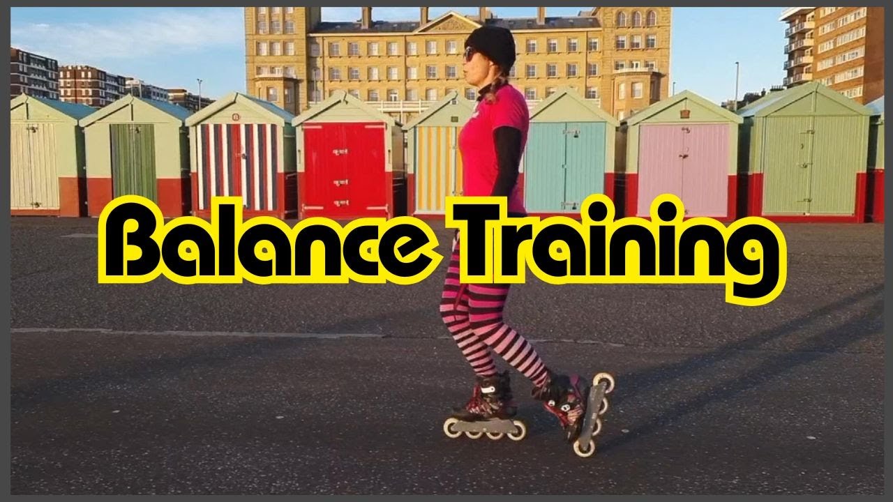 Beginner Tutorial How to find balance on inline skates & rollerblades 3 ...