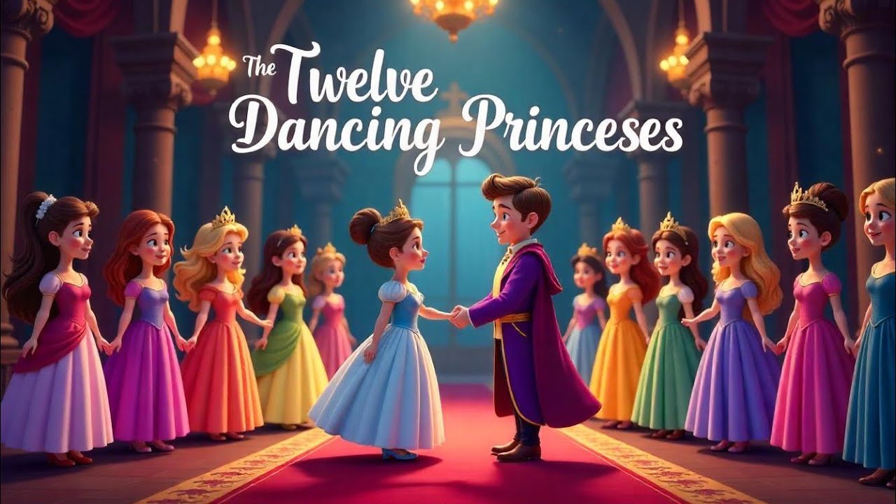 The Twelve Dancing Princesses and the Magical Night || 12 Dancing ...