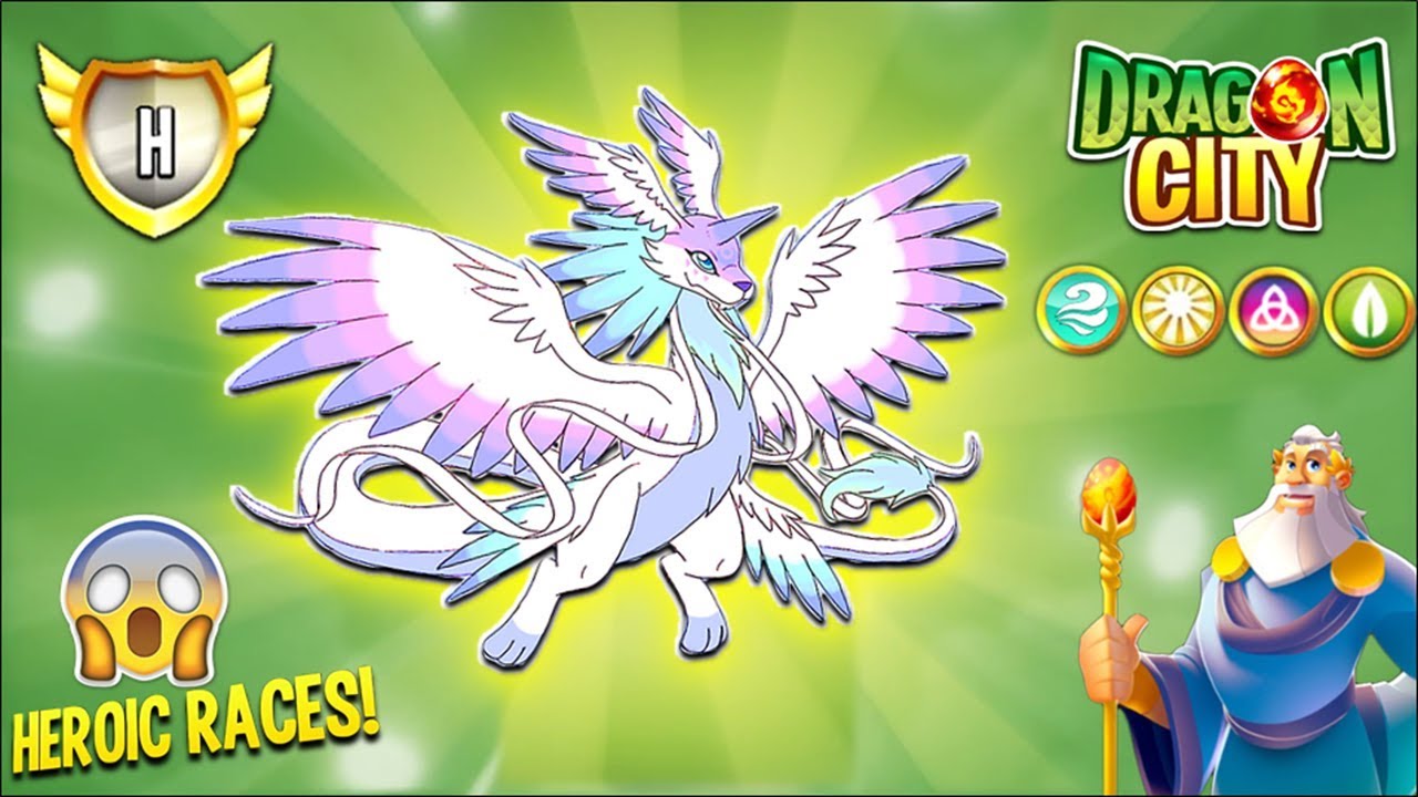 Dragon City - High Ethereal Dragon, A brand new Heroic Race [First Look ...