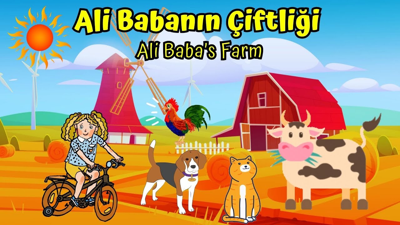 Çocuk Serisi | Ali Babanın Çiftliği [Ali Baba’s Farm] | Şiir | Türkiye ...
