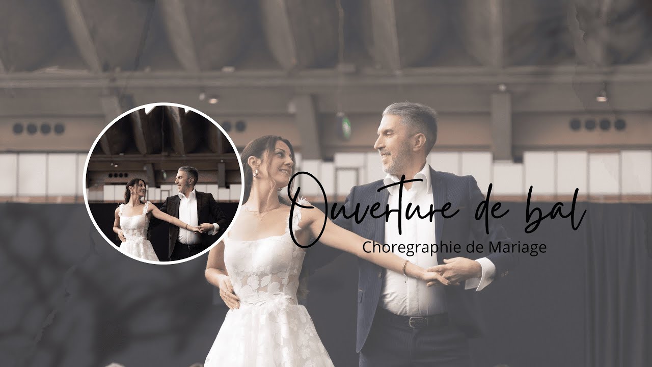 CHOREGRAPHIE DE MARIAGE OUVERTURE DE BAL ROMANTIQUE ET FESTIVE - YouTube
