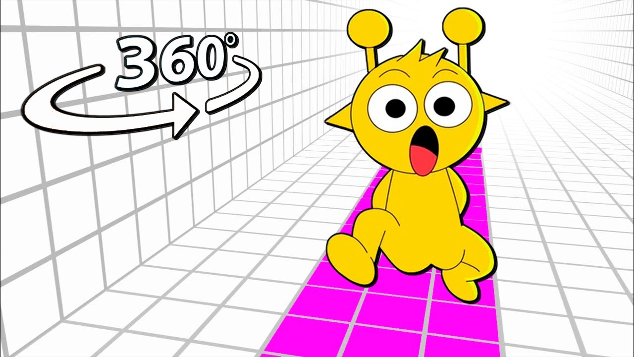 360° VR Simon Run For Pooped - Incredibox Sprunki Animation - YouTube