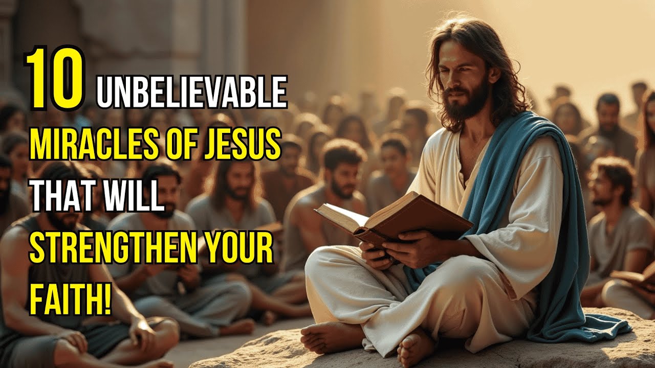 10 Miracles of Jesus That Science Can’t Explain! 4K - YouTube