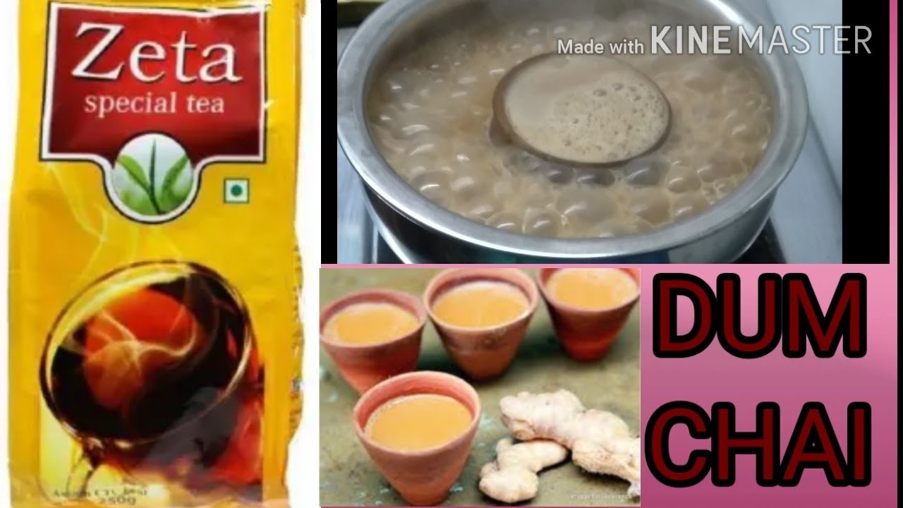 DUM CHAI RECIPE//HOW TO MAKE TANDOORI CHAI//setting for bum chai - YouTube