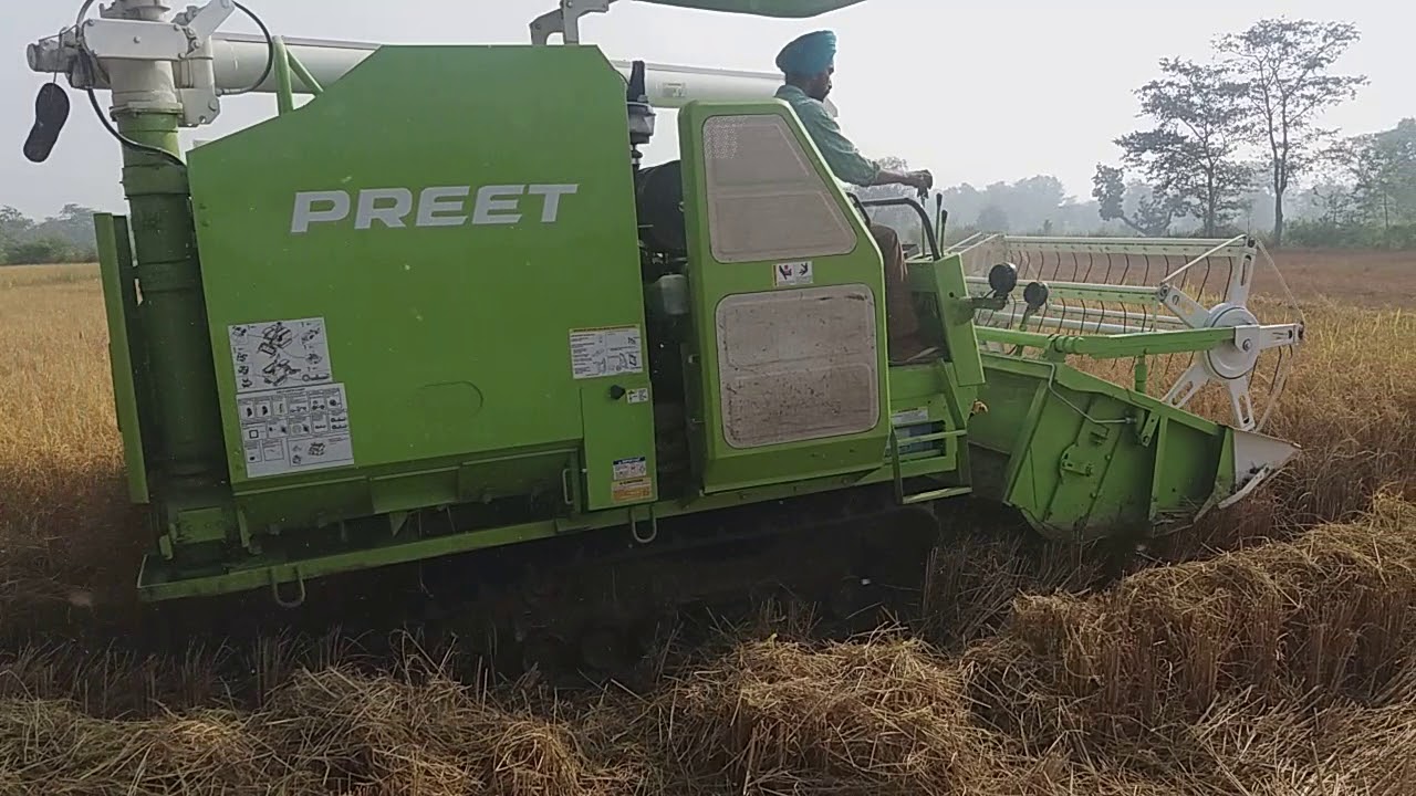 preet harvester new model - YouTube
