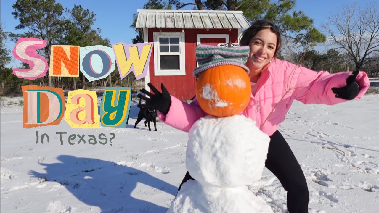 Snow Day In TEXAS!? - YouTube