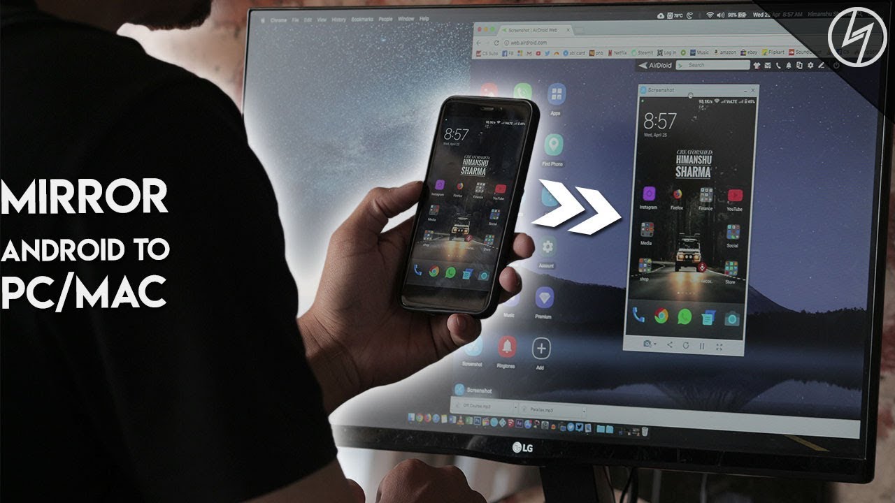How to MIRROR your Android on PC/Mac | CreatorShed - YouTube