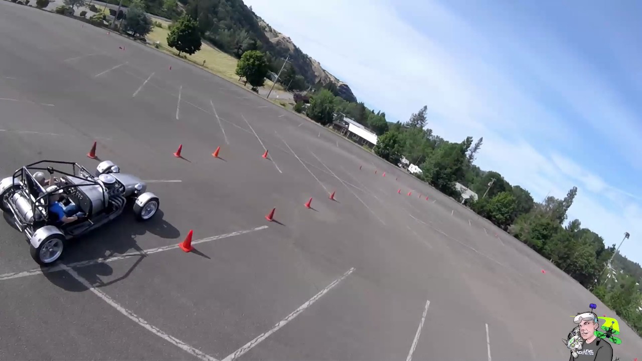 EESCC Autocross Track Prep FPV Chase - YouTube
