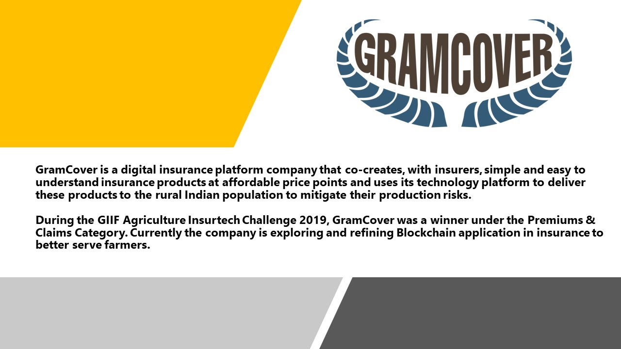 GramCover: Exploring and Refining Blockchain Application in Insurance ...