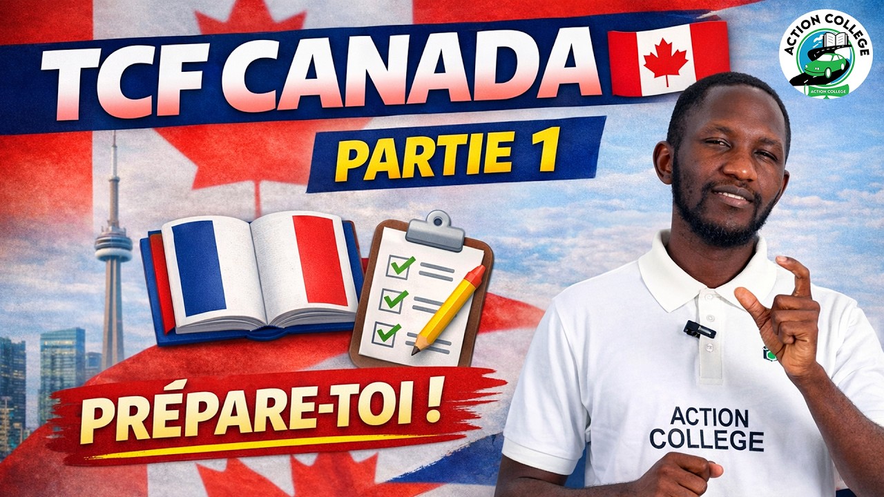 Préparation au TCF Canada 🇨🇦 | Partie 1 | Action College - YouTube