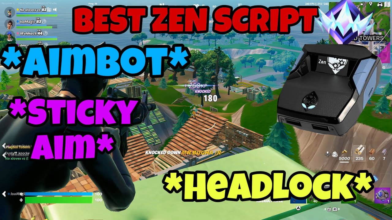 BEST *AIMBOT* Cronus Zen Script For Fortnite - YouTube