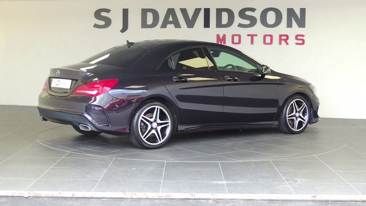 2013 Mercedes cla purple amg sport - YouTube