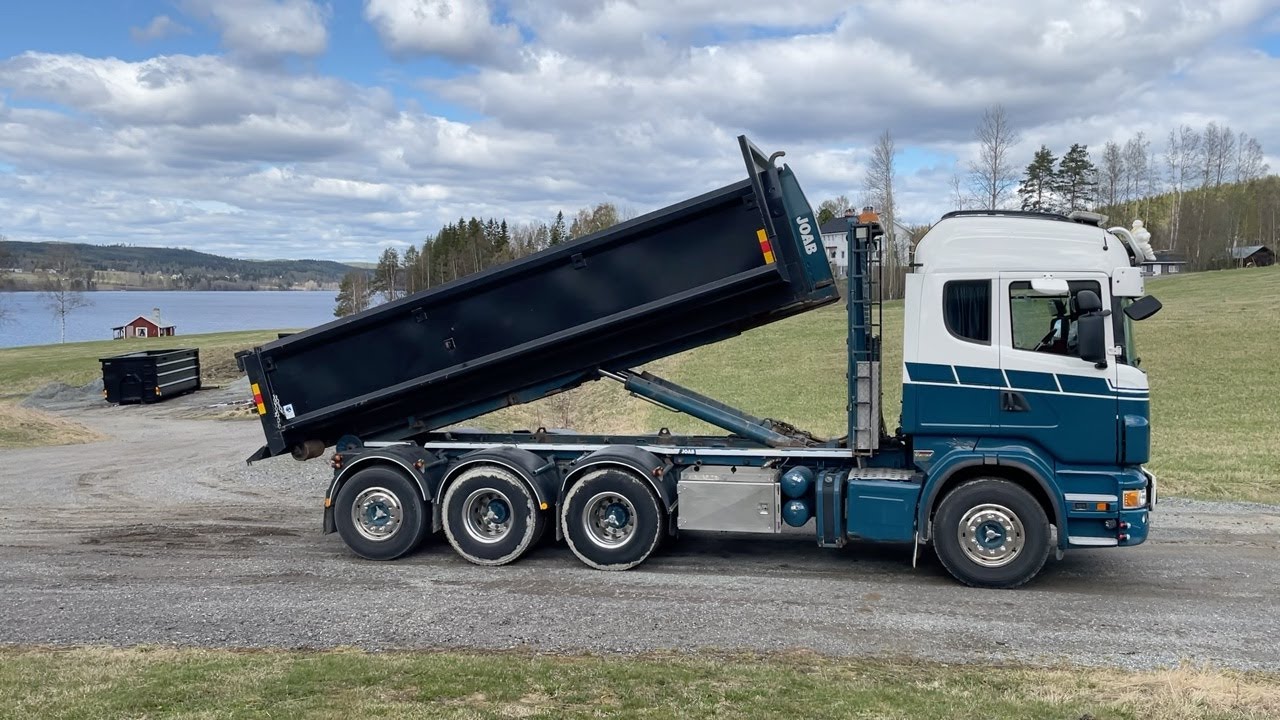 Köp Lastväxlare Tridem Scania R500 8X4*4 på Klaravik - YouTube