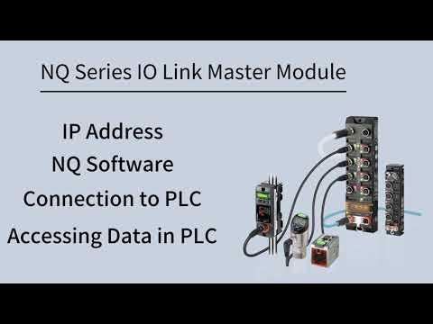 KEYENCE NQ Series IO Link Master Module - General Setup Guide - YouTube