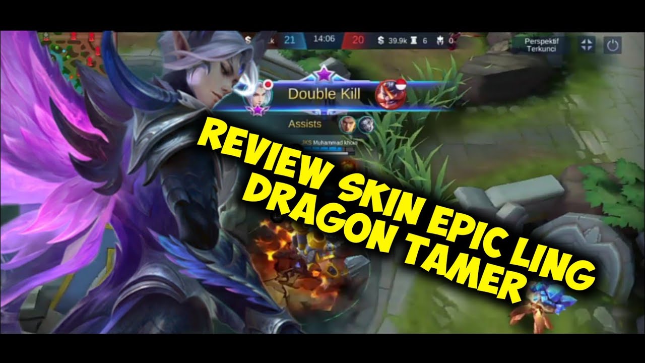 REVIEW SKIN EPIC LING BERAKHIR EPIC COMBACK😂 || MLBB - YouTube