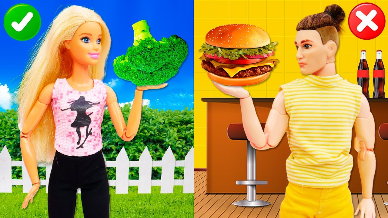 No es fácil para Barbie y Ken vivir juntos... Vídeos de muñecas Barbie ...
