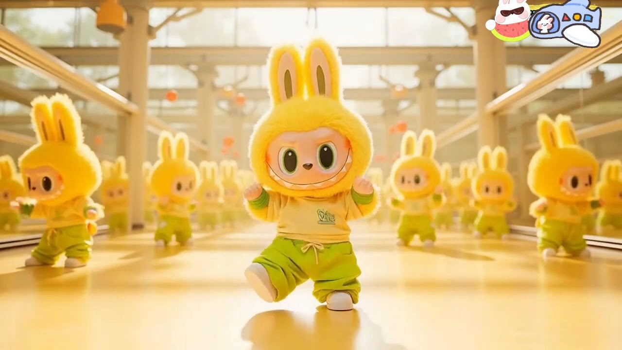 Labubu Hip-hop dance - YouTube